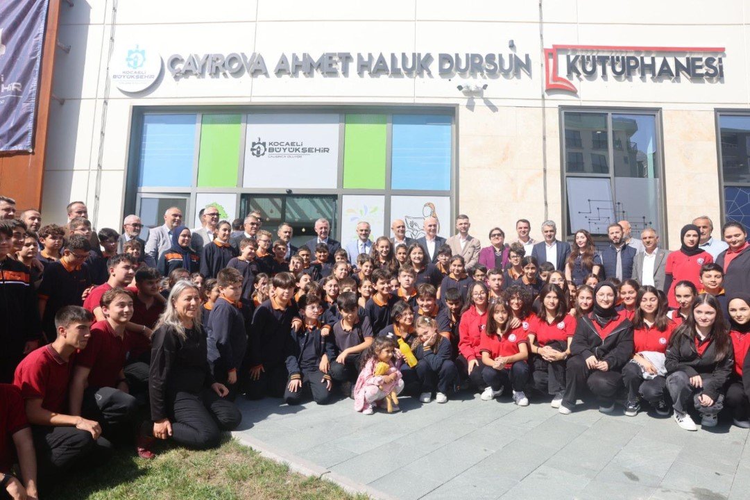 ÇAYIROVA PROF. DR. AHMET HALUK DURSUN KÜTÜPHANESİ TÖRENLE AÇILDI - Batı ...